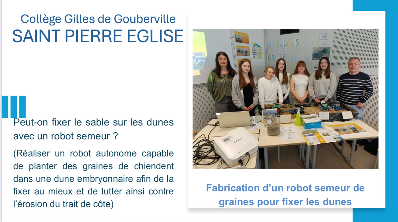 Finale académique du concours CGénial à Caen - Collège Gilles De ...